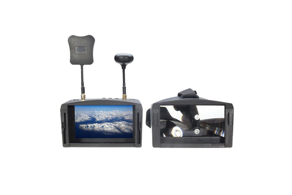 Makerfire FPV Goggles EV800D 5.8G 40CH Diversity HD With DVR Function ...