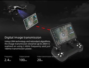 Skydroid T12 2.4GHz 12CH Intergrated Video and Telemtry System ...