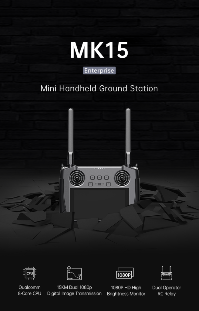 SIYI MK15 Mini HD | Handheld Ground Station | Android Ground Station ...