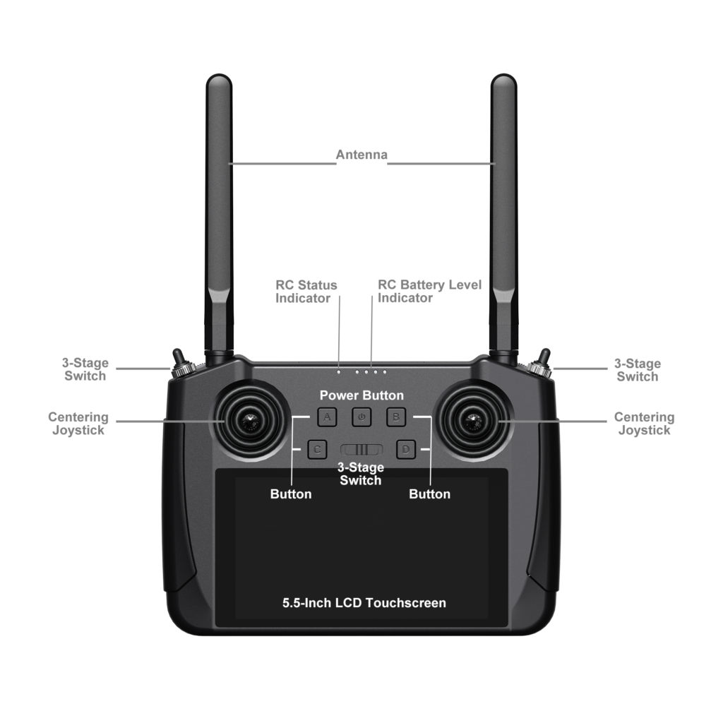 SIYI MK15 Mini HD | Handheld Ground Station | Android Ground Station ...