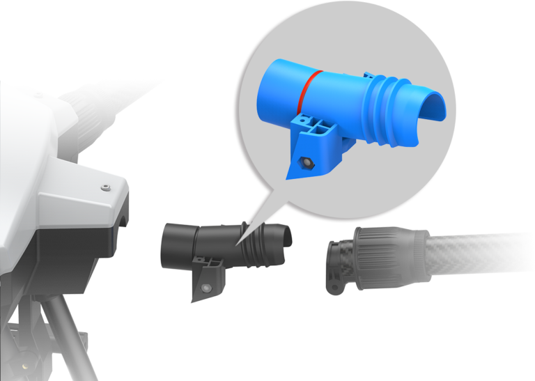 EFT X6120 Surveillance Drone Frame With Motors | RCProduct.in