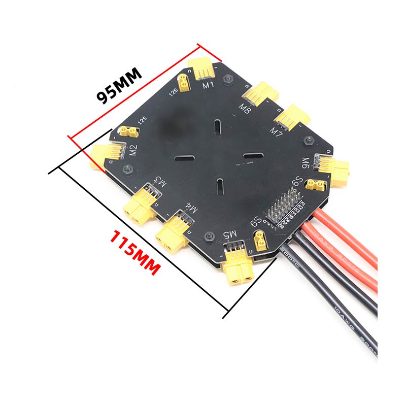 Alp-480A High current 480A Power Distribution Board for large 8-axis ...