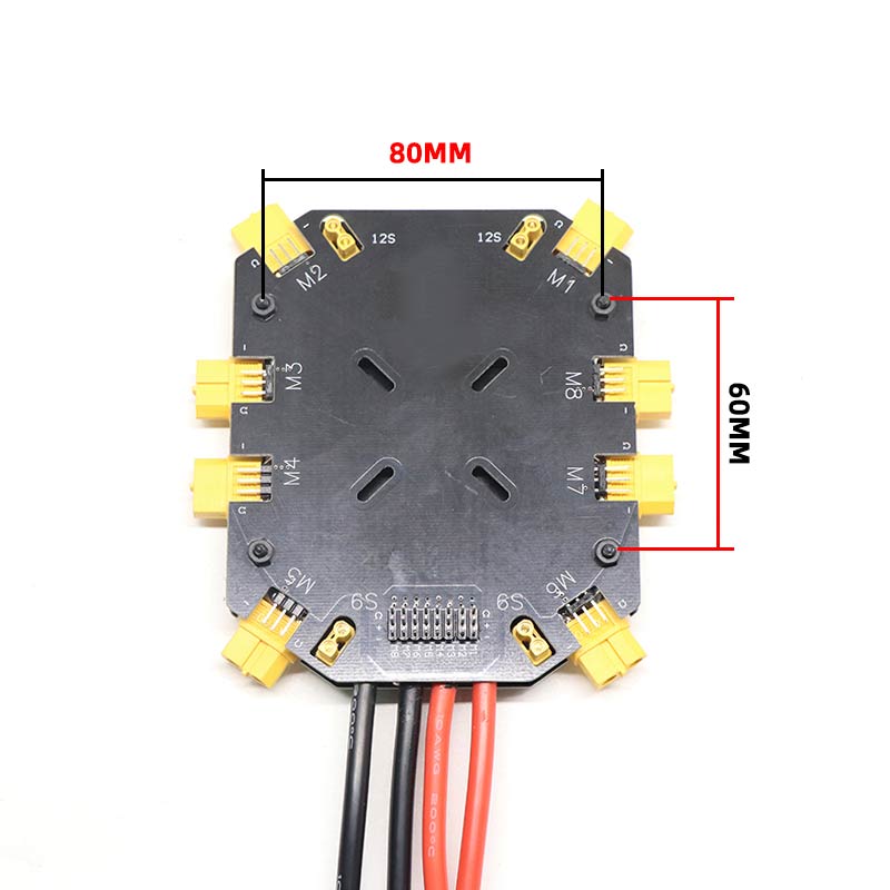 Alp-480A High current 480A Power Distribution Board for large 8-axis ...
